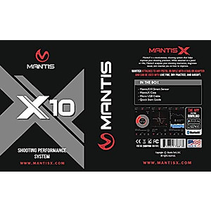 Mantis X10 Elite Shooting Performance System - Real-time Tracking, Analysis, Diagnostics, and Coaching System for Firearm Training - MantisX