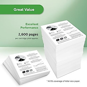 ApexZag Compatible TN660, TN-660, TN630 Toner Cartridge Replacement for Brother HL-L2300D HL-L2380DW HL-L2320D DCP-L2540DW HL-L2340DW HL-L2360DW MFC-L2720DW Printer – Black (2 Pack)