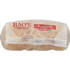 Rao's Homemade Farfalle Pasta, 16oz, Traditionally Crafted, Premium Quality, From Durum Semolina Flour, Imported from Italy, 1 Pound (Pack of 1)
