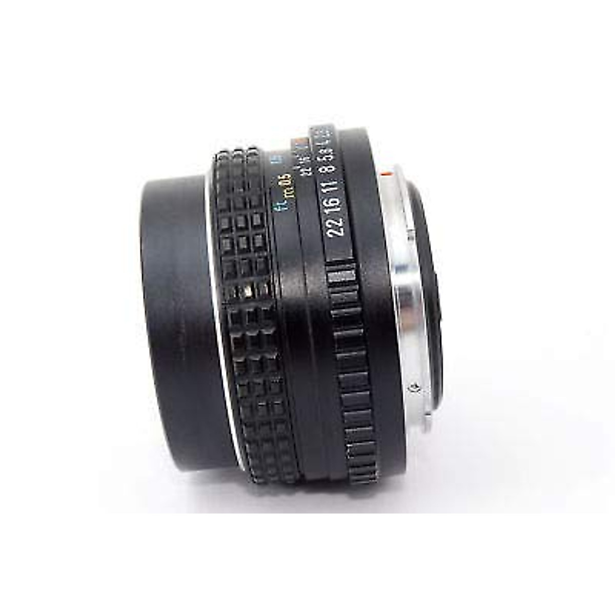 SMC Pentax-M 50mm F1.7 manual focus lens.