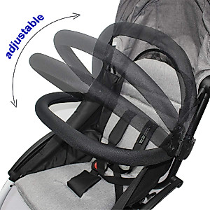 Bumper Bar,Armrest,Handle,Crossbar for Babyzen YOYO YOYO+ Baby Stroller (Oxford Cloth)