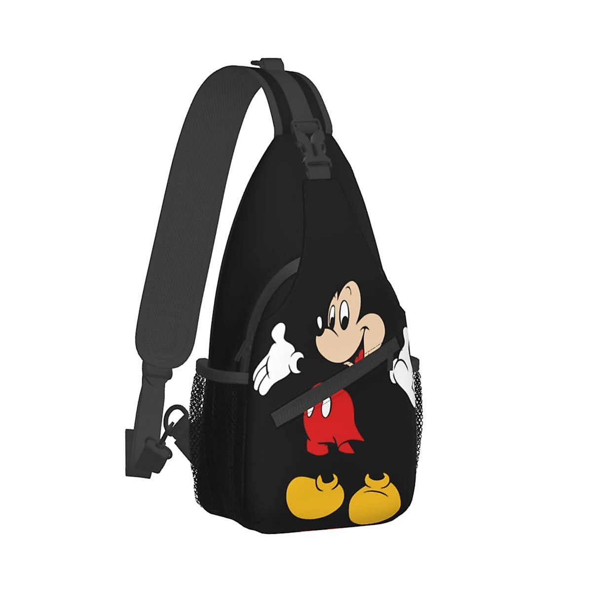 Grehge ute Anime Cartoon Sling Bag Crossbody Backpack Shoulder Bag Lightweight Waterproof Chest Bag For Sports Outdoor Trave -F25