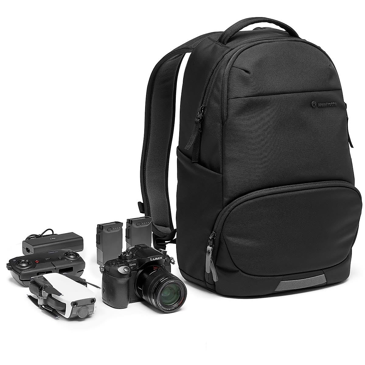 Manfrotto Advanced III Active Backpack for DSLR/CSC/Drone, 14" Laptop Compartment, Black