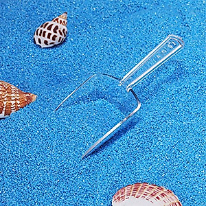 Shappy 4 Pieces Multi-purpose Kitchen Scoops Ice Scoop Bath Scoops, Food Candy Sugar Scoop for Kitchen Bar Party Wedding (7.5 Inch Long)