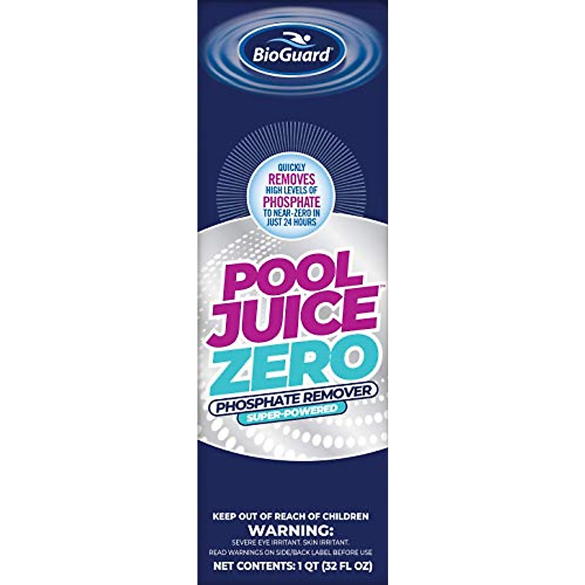 BioGuard Pool Juice Zero - Phosphate Remover (1 qt), 23777BIO