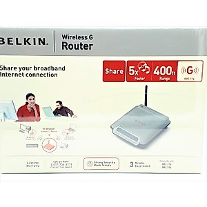Belkin Wireless-G Router DSL/Cable Gateway