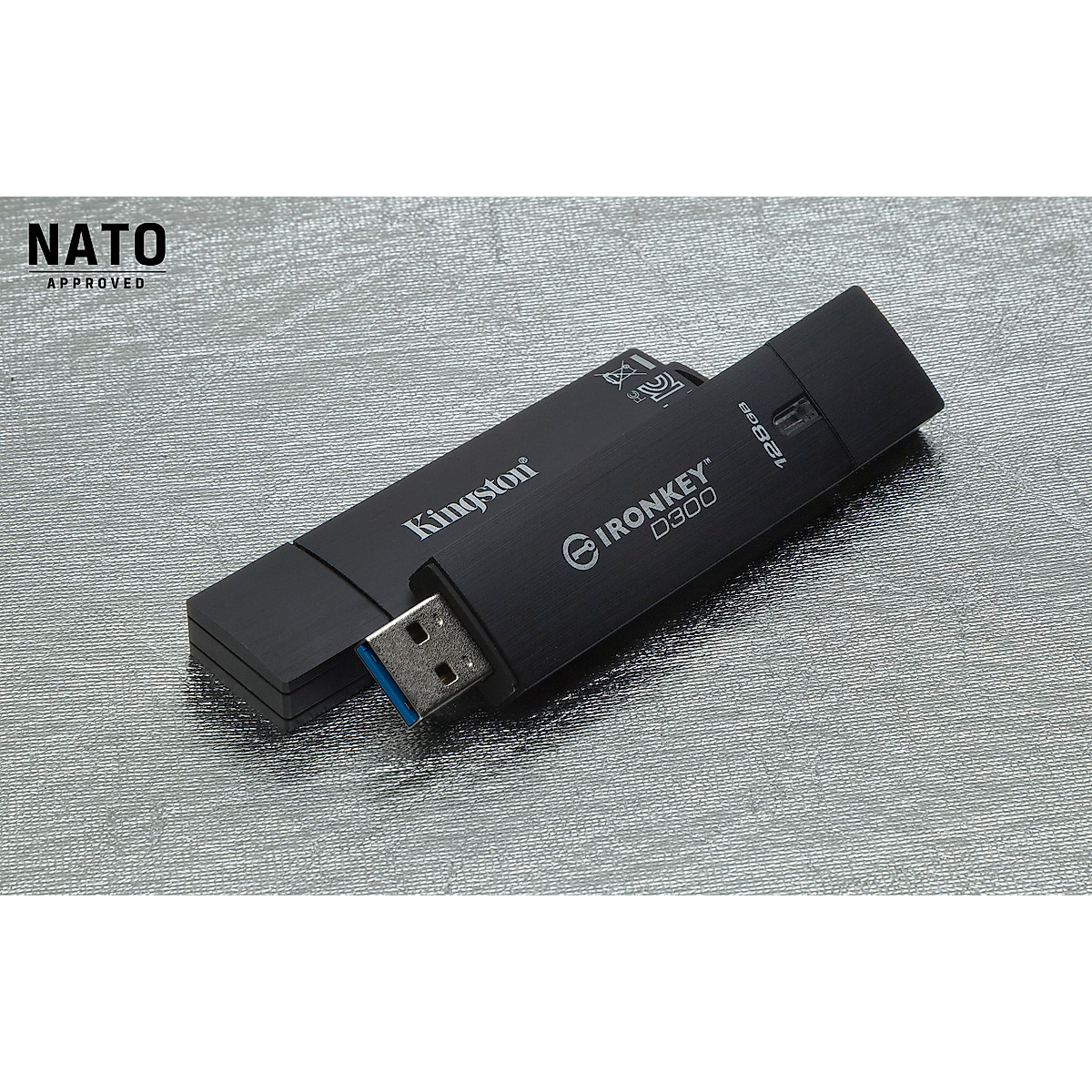 Kingston 128GB D300S AES 256 XTS Encryt