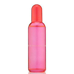 COLOUR ME Neon Pink by Milton-Lloyd - Perfume for Women - Amber Floral Woody Scent - Mandarin and Ginger Notes - Blended with Jasmine and Vanilla - for Vibrant Ladies - 3.4 oz EDP Spray