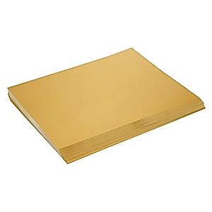 96 Sheets Gold Metallic Shimmer Paper, 8.5 x 11 Double Sided, Letter-Sized for Arts and Crafts