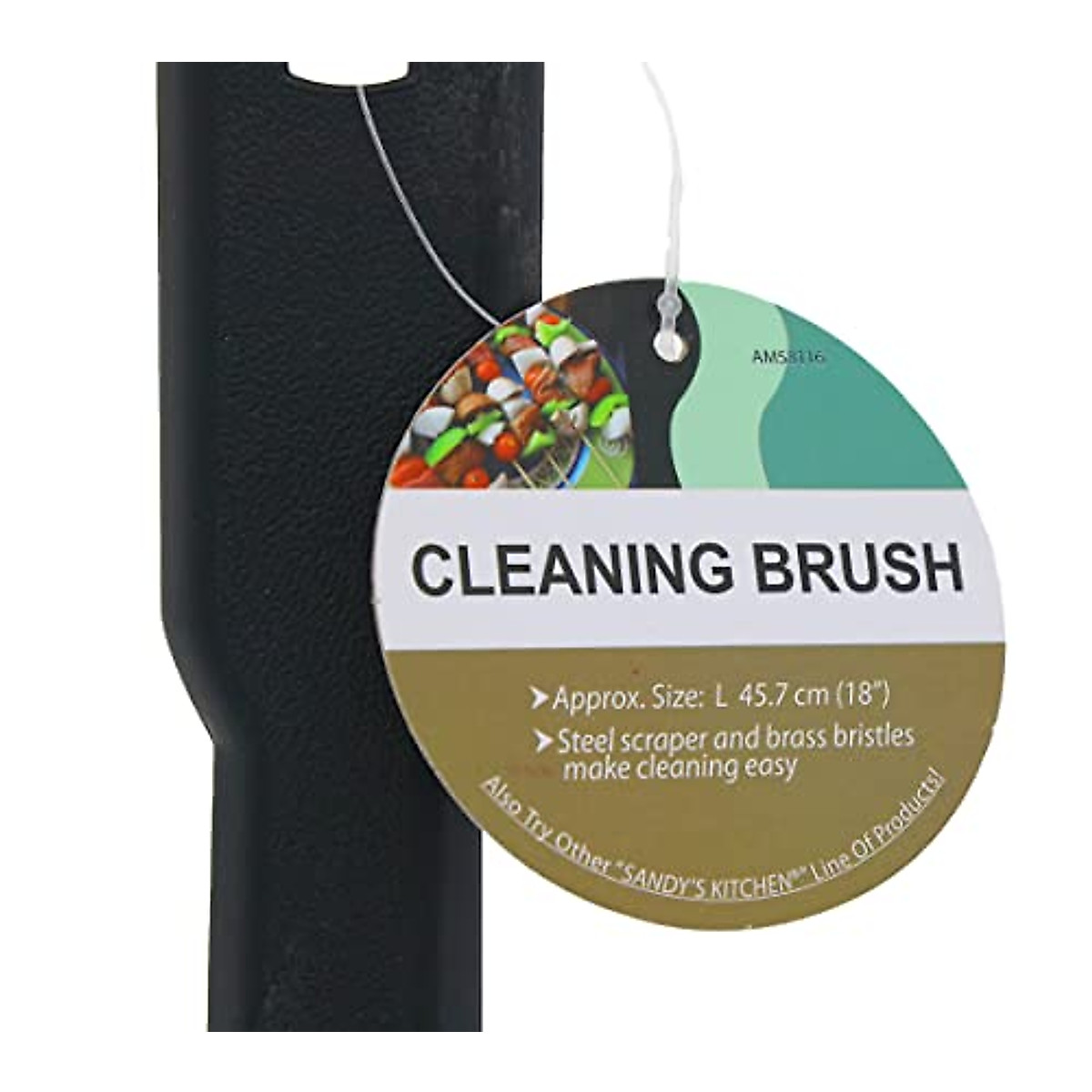 OCD Bargain, Cleaning Grill Brass Bristles Brush and Steel Scraper Tools, Perfect Tools for Any Barbecue