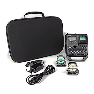 LABELWORKS Epson LW-PX350 Industrial Label Maker Kit for Home and Office - Complete Kit with Accessories - Shrink Tube, Sticker Labels, and Magnetic Tape Compatible, Portable Handheld Label Printer