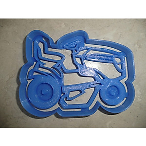 YNGLLC RIDER RIDING MOWER LAWN CARE YARD LANDSCAPING EQUIPMENT COOKIE CUTTER MADE IN USA PR4672, Blue