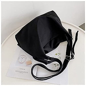 Hobo Bag Crossbody Bag for Women Men Canvas Shoulder Bag Fashion Satchel Purse Large Casual