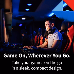 Toshiba Canvio Gaming 1TB Portable External Hard Drive USB 3.0, Black for PlayStation, Xbox, PC, & Mac - HDTX110XK3AA