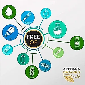 Artisana Organics Cashew Cacao Spread, 9.5oz | Sweetened with Coconut Sugar, No Palm Oil