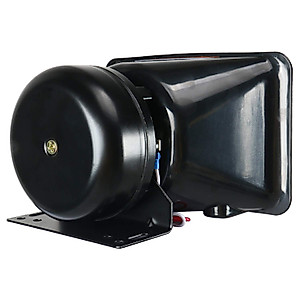 FreeTec Amplifier Police Siren 200W 12V Emergency Loudspeaker Amplifier Police Siren 8 Tones