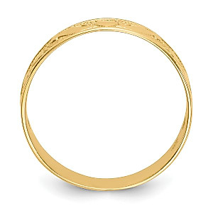 14k Yellow Gold Claddagh Ring Celtic Fine Jewelry For Women Gifts For Her