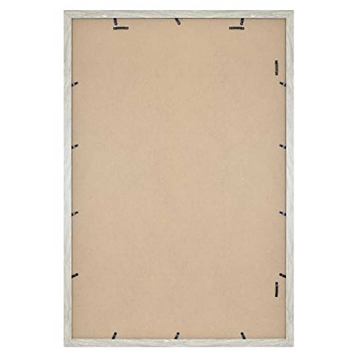 MCS Studio Gallery 24x36 Poster Frame Gray Woodgrain, Vertical & Horizontal Wall Hanging Large Picture Frame for Photos, Posters & Art Prints (2-Pack)