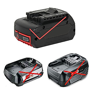 JunYouCaiKJ MT20BSL Battery Converter Adapter for Makita 18V Li-ion Battery BL1830 BL1860 Used to for Bosch 18V Tool