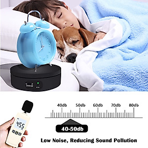 YVV Motorized Rotating Display Stand, Cup Display Turner Stand, Electric Rotating Base for Glitter Tumblers, 360 Automatic Mute Rotating Turntable with 4 Colors Backgrounds for Epoxy Cup Display