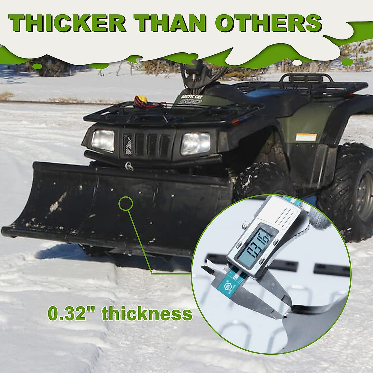 vikofan ATV Universal Snow Plow Kit 105745 Plow Mount Brackets