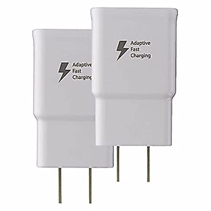 Original Samsung Adaptive Fast Charging Wall Adapter for Galaxy Galaxy S8 S9 Plus Note 8 (2 PACK)