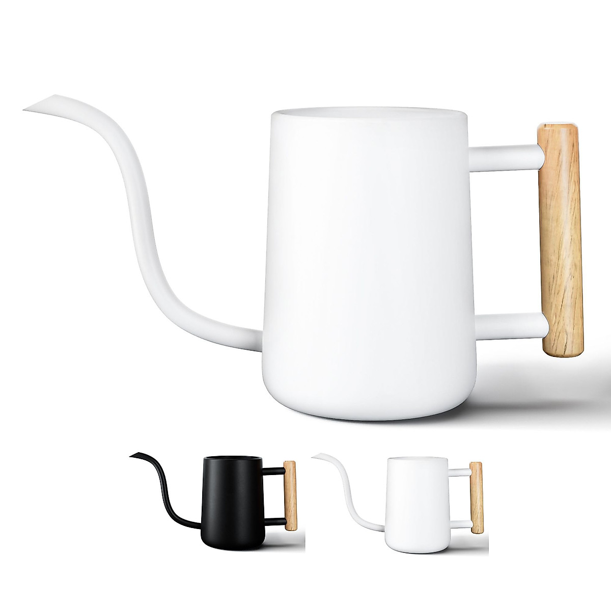 Indoor Watering Can with Long Spout - 35oz White Watering Can for Indoor Plants - Cute Watering Can Indoor - Small Watering Can for Indoor Plants - Indoor Plant Watering Can - Houseplant Watering Can