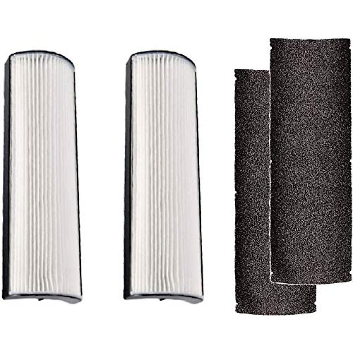 Nispira 2-in-1 True HEPA Replacement Filter PETWRFIL For Pure Enrichment PureZone Elite 4-IN-1 Tower Air Purifier PEAIRTWR. 2 Packs
