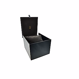 Bulova Men's Precisionist in Stainless Steel with 8-Hand Chronograph Watch, Blue and Yellow Accents, Black Dial Style: 96B175