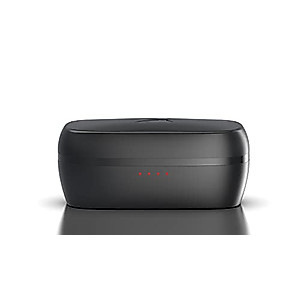 Altec Lansing Noise Cancelling Bluetooth Wireless Earbuds, Mini in Ear Headphones with Microphone, TWS NanoBuds Sweatproof and Water Resistant, 7 Hour Playtime for Sports and Workouts (Charcoal Grey)