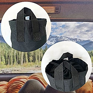 NGIL Black Camping Chair Replacement Bag Chair Carry Bag with Non Adjustable Strap and Wide Drawstring Opening (Replacement Bag Only) Please Read Description for Full Details