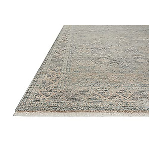 Loloi Angela Rose x Blake Collection BLA-01 Sky/Beige, Transitional 5'-3" x 7'-6" Area Rug