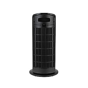Bionaire Germ-Reducing UV Mini Tower Air Purifier with Permanent Filter, Black