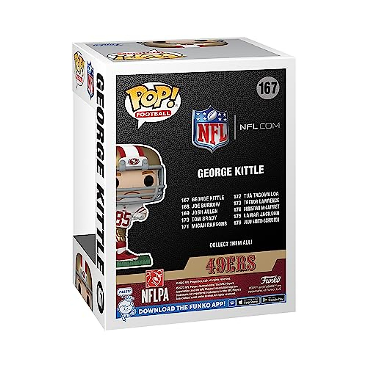 Funko George Kittle (San Francisco 49ers) Pop! NFL Series 9
