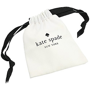 Kate Spade New York Huggies Earrings Clear/Rosegold One Size