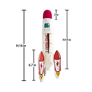 Rocket Science Kit for Kids - STEM Toys by Myriad365 | Kids Rocket Kit for Boys Girls | Science Experiments for Kids | Best Toys for 8 Year Old Boys | Gift for Boys | Rocket Launcher for Kids