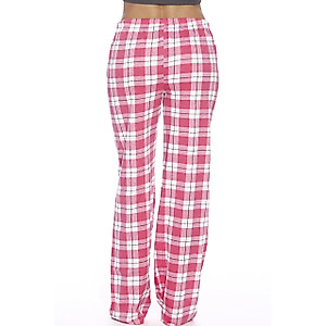 Just Love Women Pajama Pants/Sleepwear,Pink - Plaid,Medium
