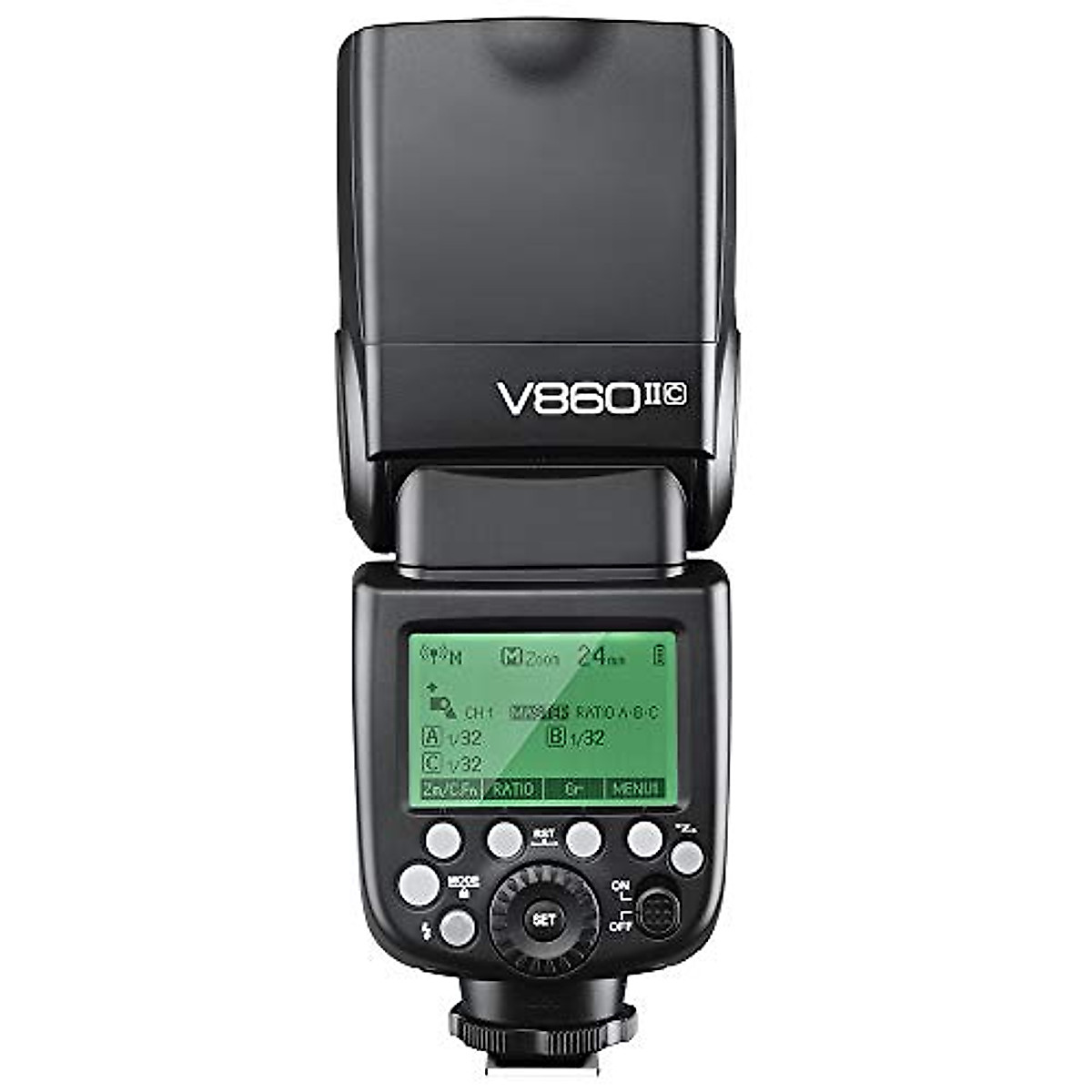 Godox V860II-C E-TTL HSS 1/8000s 2.4G GN60 Li-ion Battery Camera Flash Speedlite Light Compatible for Canon EOS Cameras with USB LED