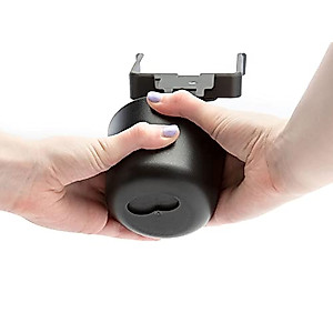 WeatherTech CupFone XL, Universal Cup Holder for Car, Phone Mount Automobile Cradle with Black Plastic Knobs