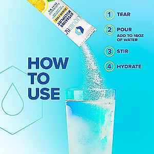 Liquid I.V.® Hydration Multiplier® Sugar-Free - Lemon Lime - Hydration Powder Packets | Electrolyte Powder Drink Mix | Convenient Single-Serving Sticks | Non-GMO | 1 Pack (14 Servings)