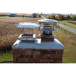 MasonryDefender Chimney Crown Sealer - Brushable Sealant Fixes Cracked Chimney Tops & Prevents Chimney Leaks