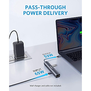 Anker Powerline II USB-C to USB-C 3.1 Gen 2 Cable (3ft), USB C Hub and USB C to USB C Cable, PowerExpand 6-in-1 USB C PD Ethernet Hub
