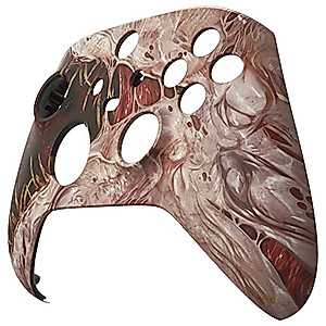 eXtremeRate Xeno Species Front Housing Shell for Xbox Series X/S Controller, Custom Soft Touch Cover Faceplate for Xbox Series X/S, Xbox Core Controller - Controller NOT Included