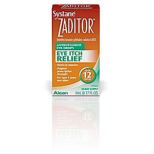 Zaditor Antihistamine Eye Drops, 5-mL