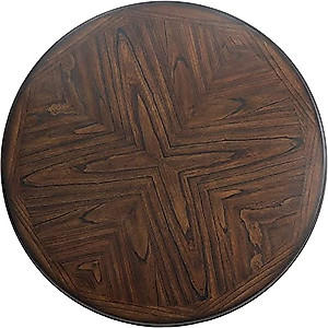 New Classic Furniture Mitchell 5-Piece Dining Set with 1 Table and 4 Chairs, Brown Cherry