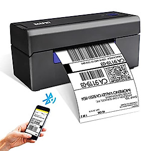 beeprt Bluetooth Shipping Label Printer - 4x6 Wireless Label Printer for Shipping Packages, Thermal Label Printer Compatible with Shopify Ebey Amazon Etsy FedEx UPS USPS Small Business Home 72pcs/min