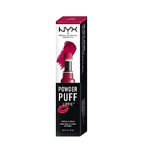 NYX PROFESSIONAL MAKEUP Powder Puff Lippie Lip Cream, Liquid Lipstick - Group Love (True Red)