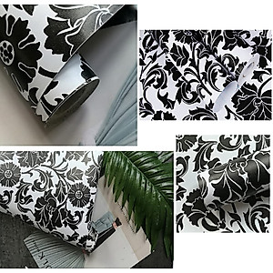 Self Adhesive Vinyl Red Peony Floral Shelf Liner Contact Paper Dresser Drawer Cabinets Liner Furniture Paper Wall Sticker Peel and Stick Floral Wallpaper