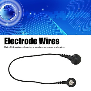 Tens leadss Wires, Tens leadss 3.5mm Electrode Wires Tens Replacement Electrode Wires Leads Tens Cables Standard Connection Snap Cable for Digital Device for Electrode Leads Massager Machine