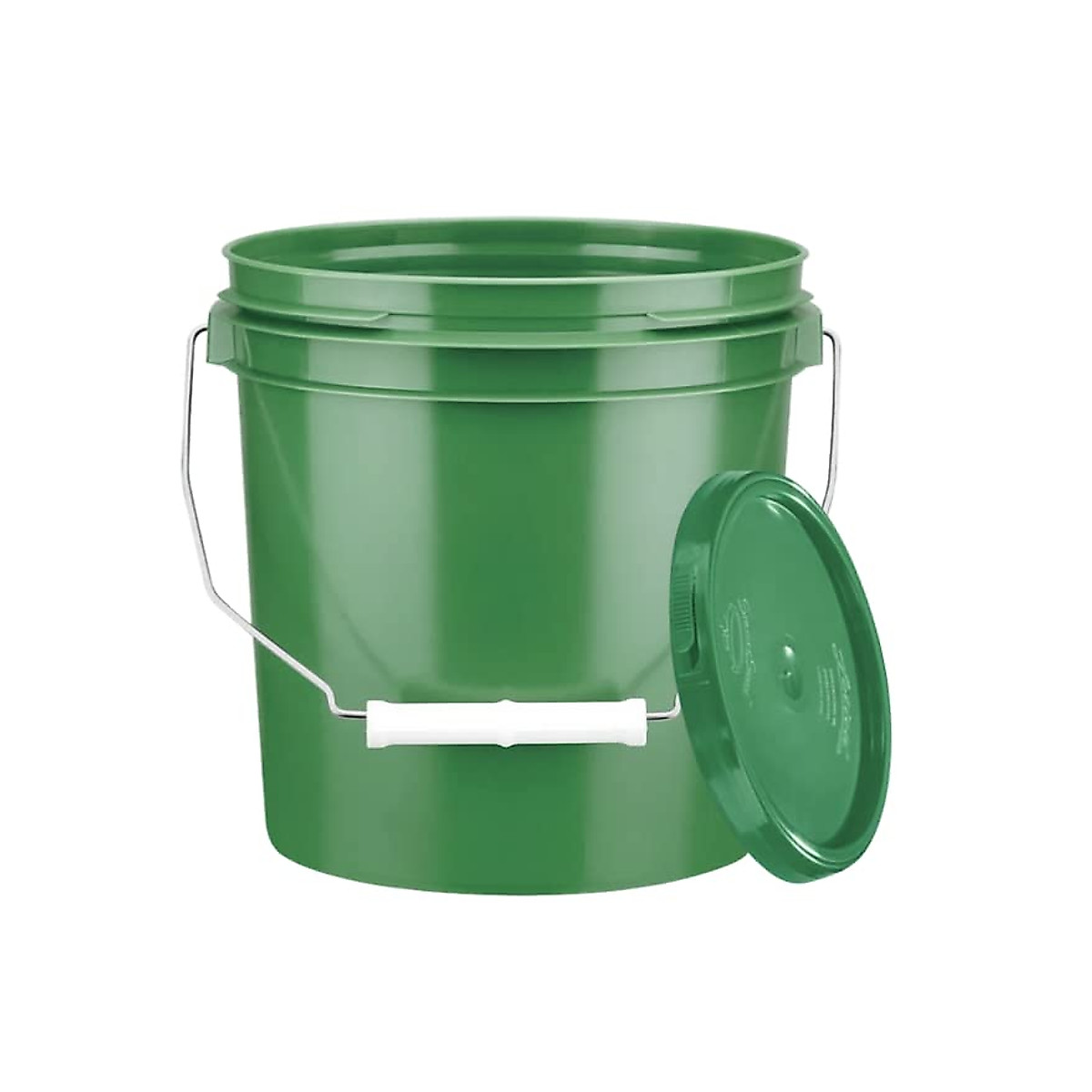 House Naturals 1 Gallon Food Grade Bucket Container with lid BPA Free ( Pack of 4) Made in USA